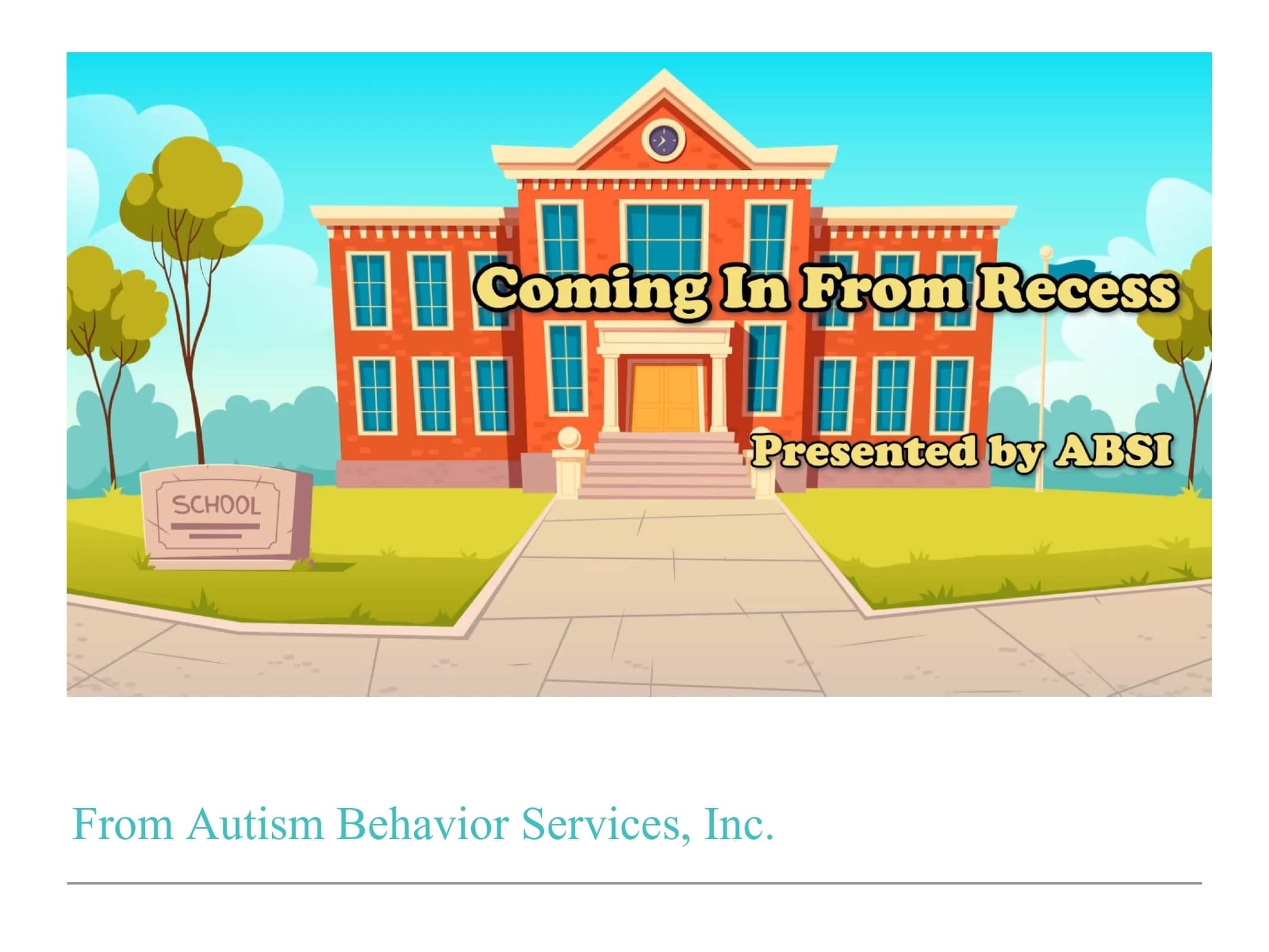Free library of Social Stories for Autism | Autism Behavior Services, Inc.