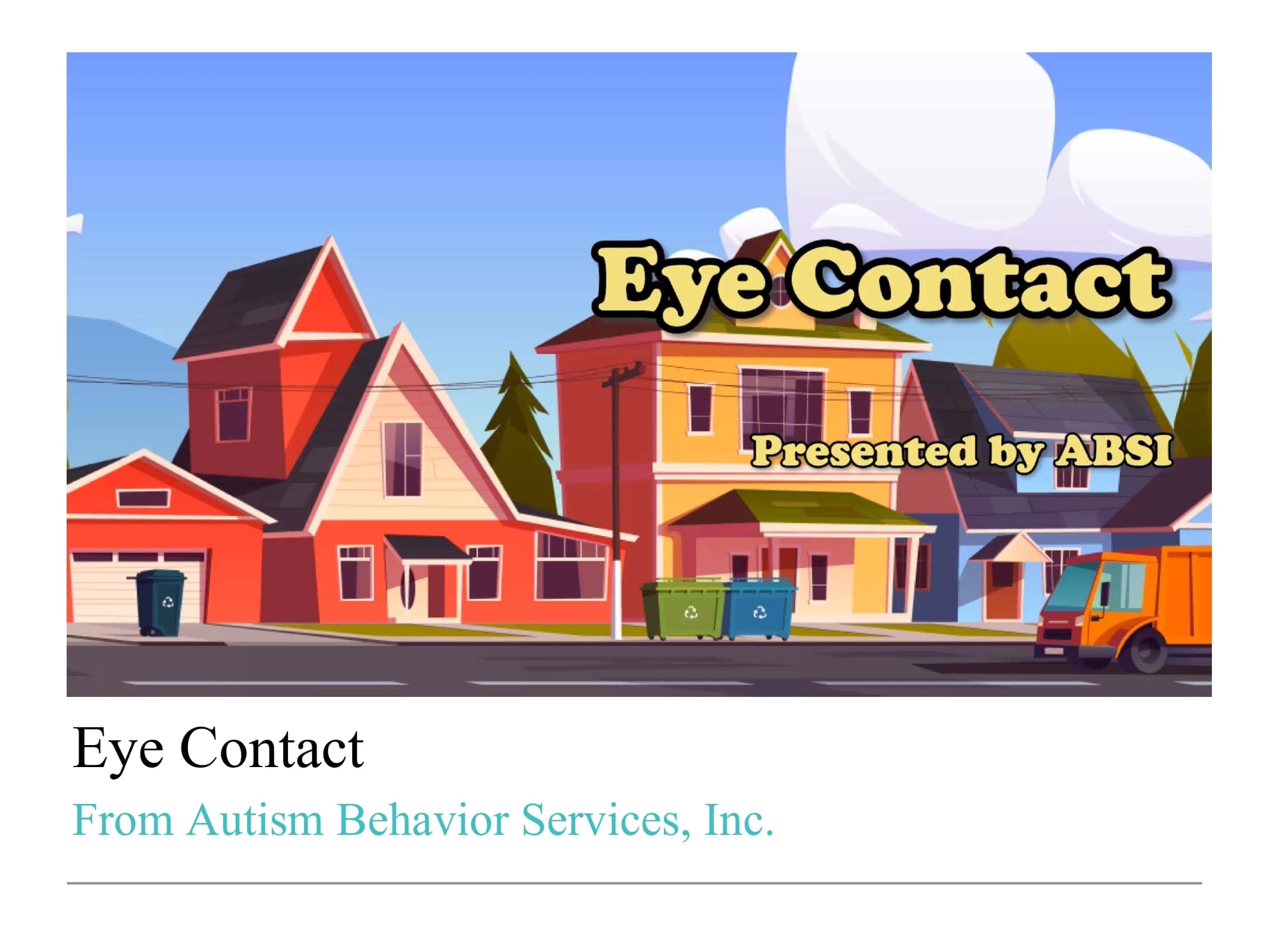 Free library of Social Stories for Autism | Autism Behavior Services, Inc.